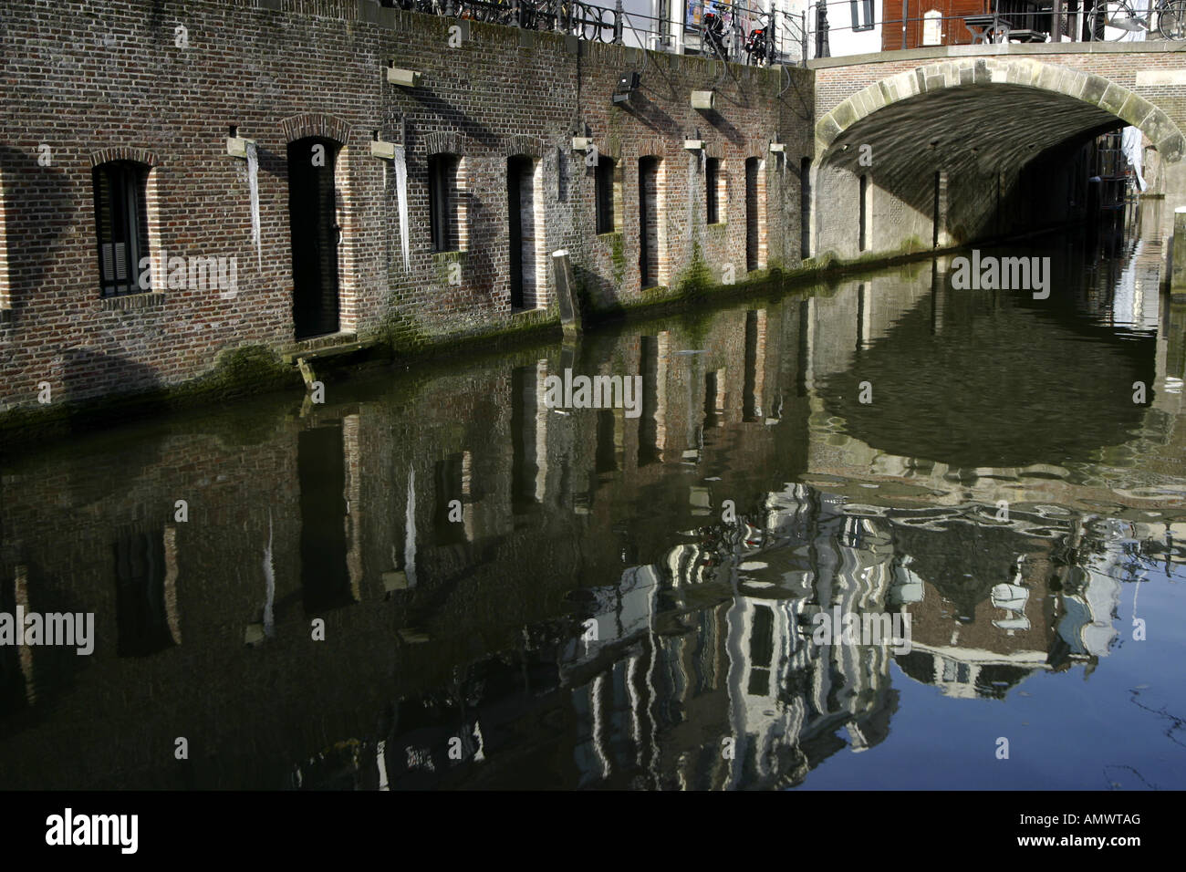 Bridge over canal netherlands utrecht hi-res stock photography and ...