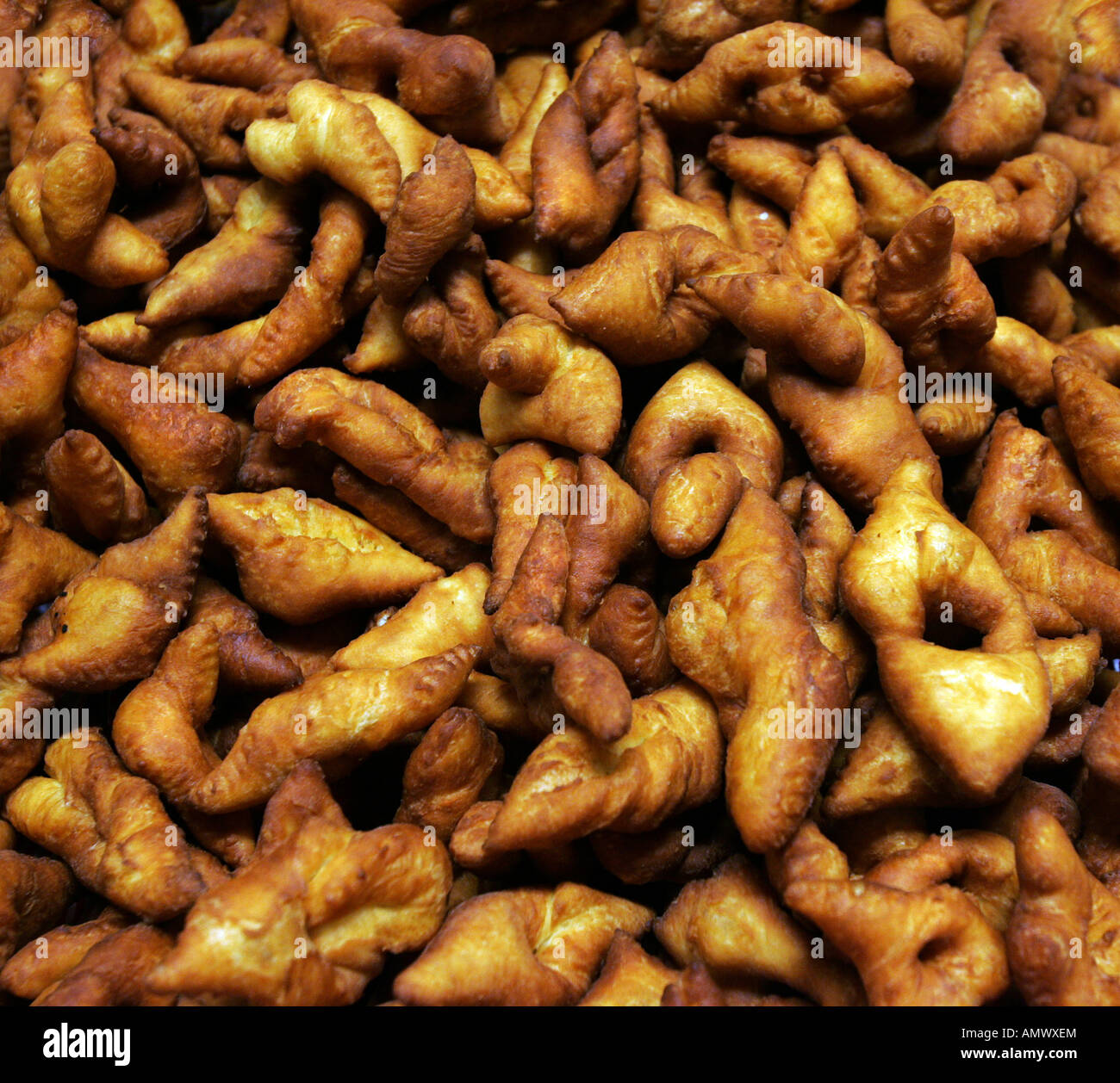 Making of Kleinurtraditional Icelandic fried cakes. Iceland Stock Photo ...