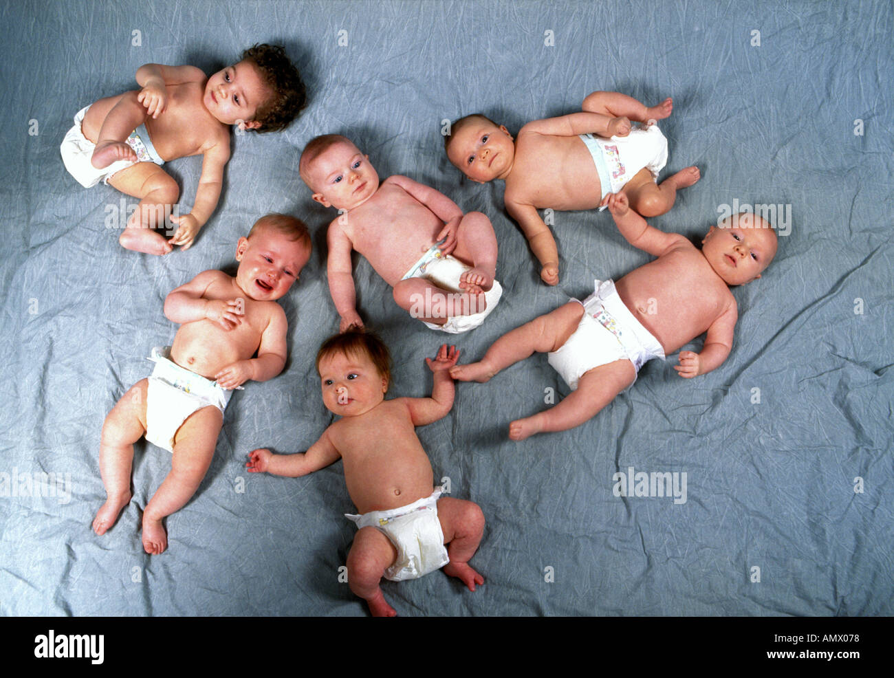 Many babies hi-res stock photography and images - Alamy
