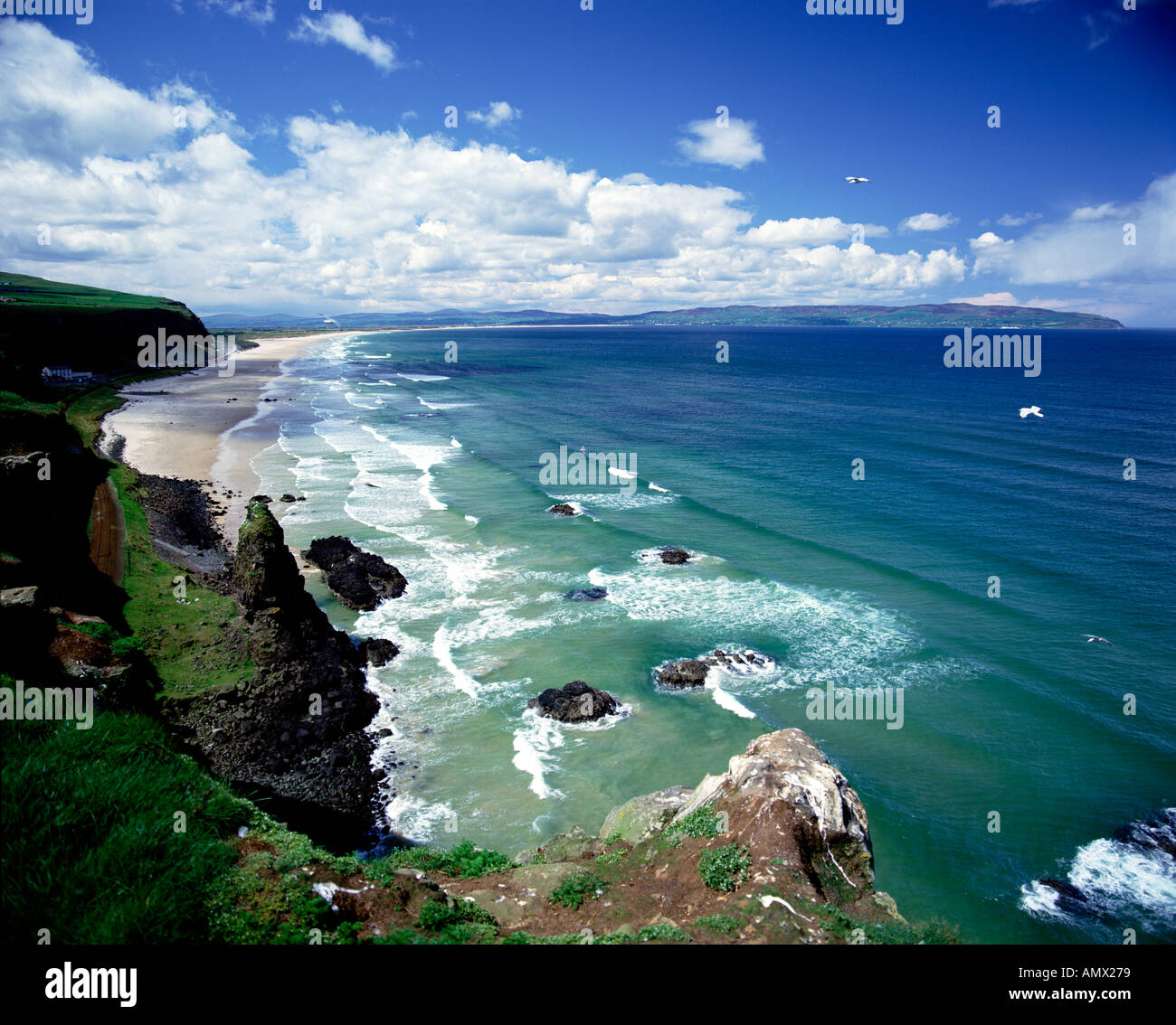 Downhill Beach, Co. Londonderry, Northern Ireland Stock Photo - Alamy