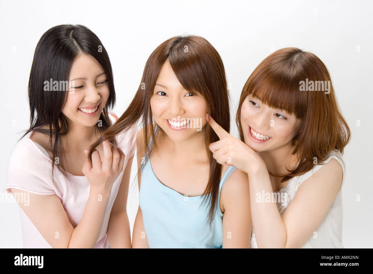 Portrait of Japanese women Stock Photo - Alamy