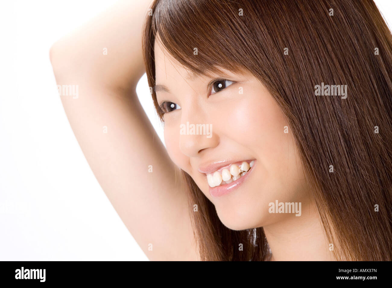 Portrait of Japanese woman Stock Photo - Alamy
