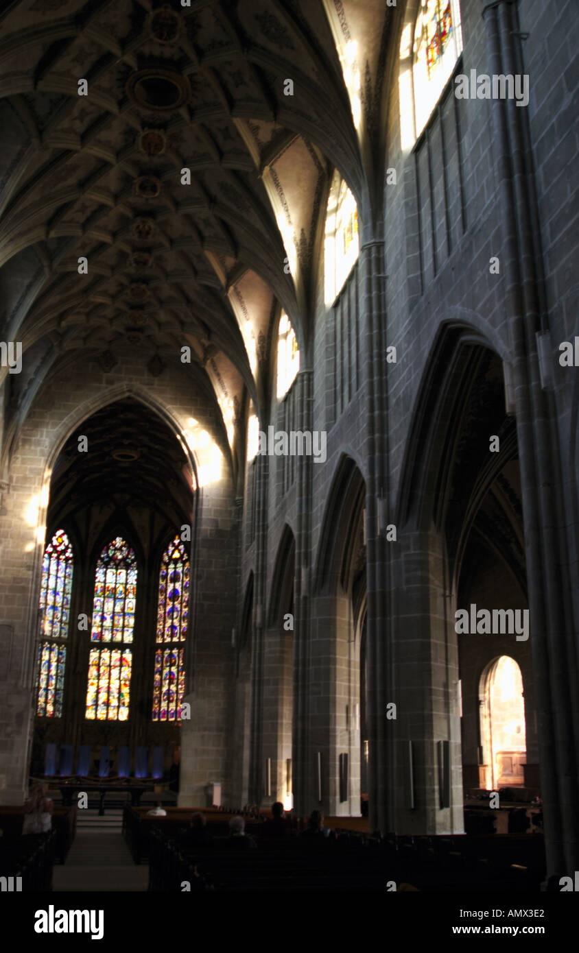 Inside a church Bern Switzerland Europe Stock Photo - Alamy