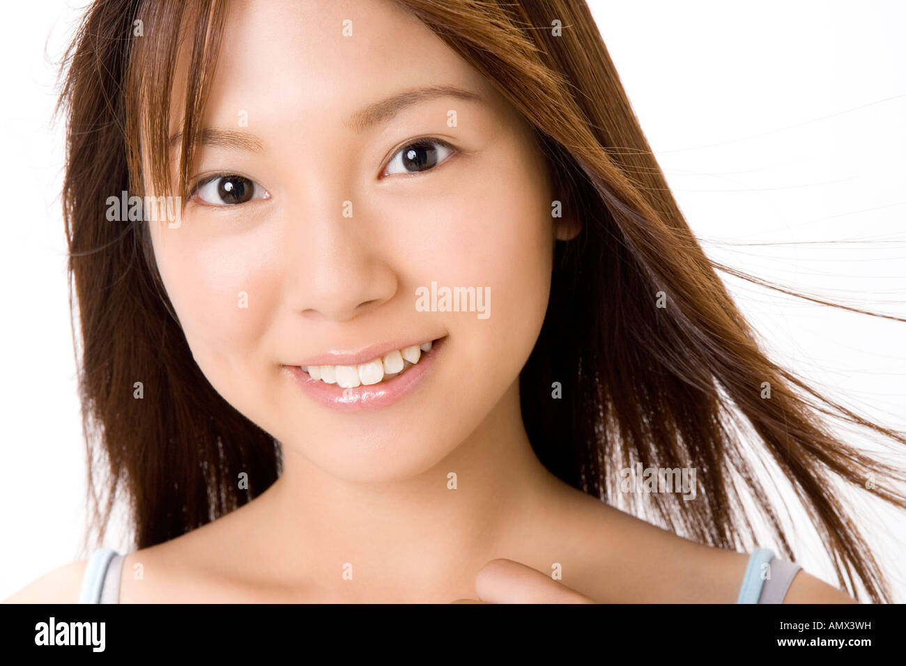 Portrait of Japanese woman Stock Photo - Alamy