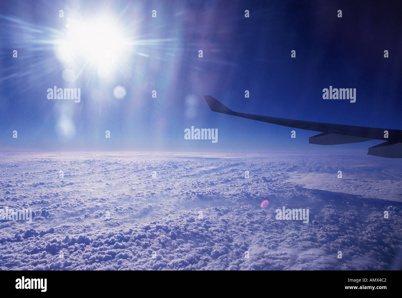 Airplane window view hi-res stock photography and images - Alamy