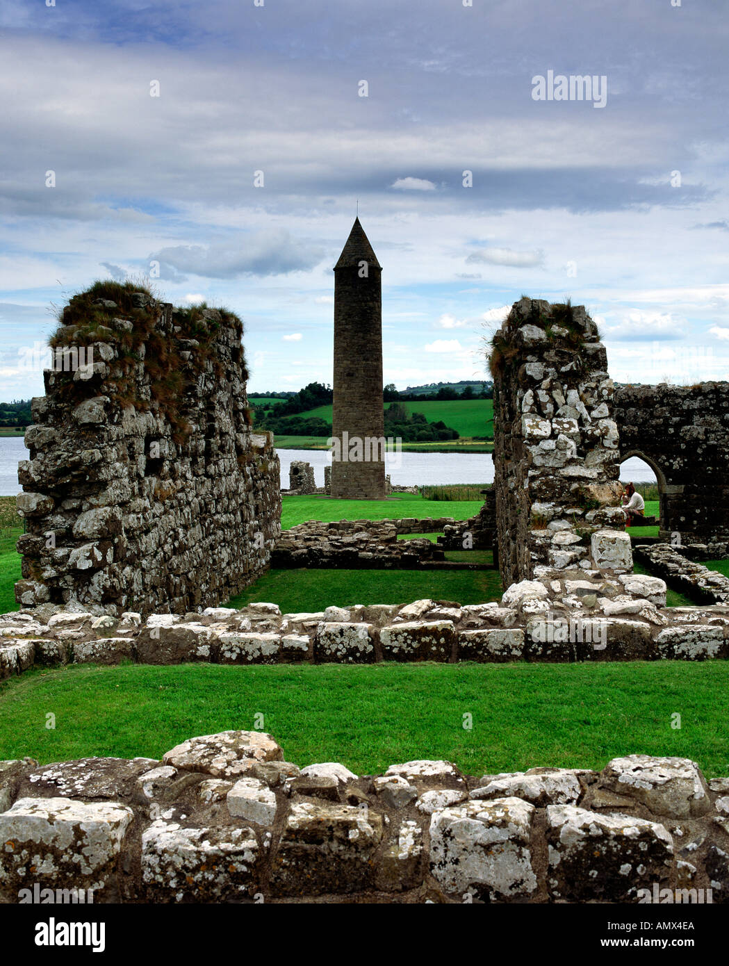 Devenish Island Co Fermanagh Northern Ireland Stock Photo - Alamy