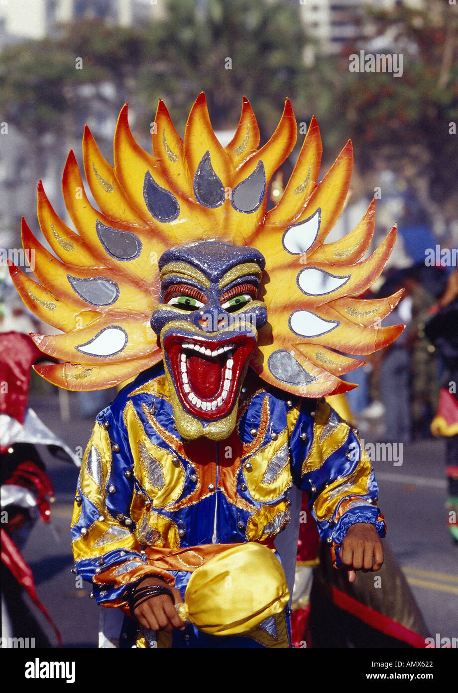 Carnival, Person In Costume, Day Stock Photo - Alamy