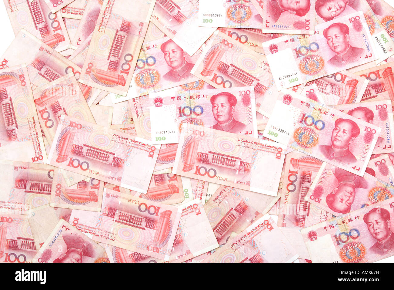 a lot of Renminbi Stock Photo - Alamy