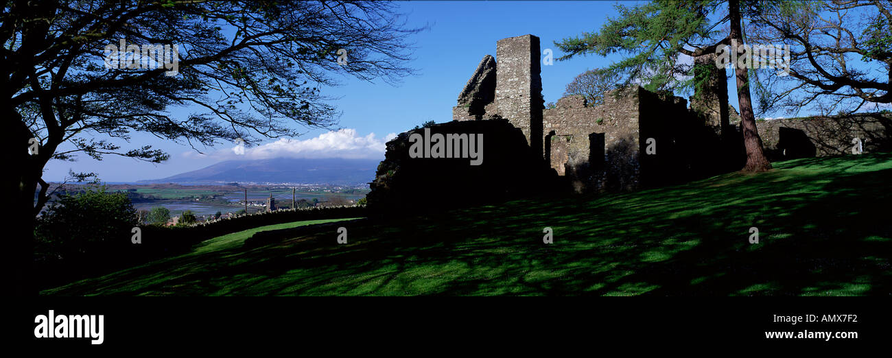 Dundrum Castle Co. Down Northern Ireland Stock Photo - Alamy