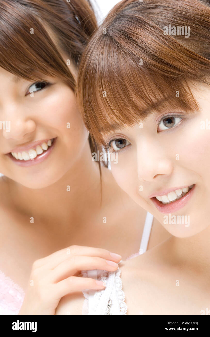 Portrait of Japanese women Stock Photo - Alamy