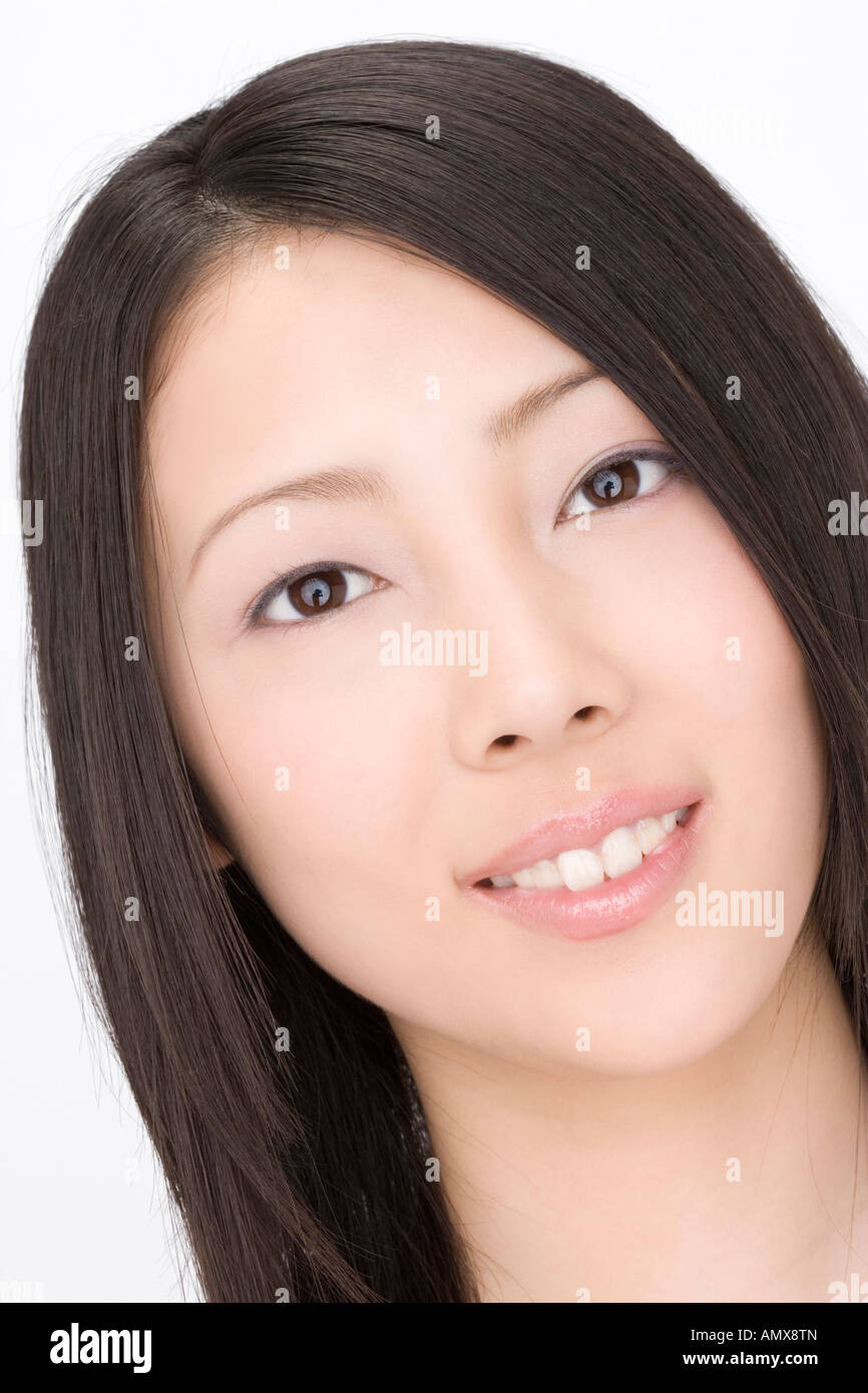 Portrait of Japanese woman Stock Photo - Alamy
