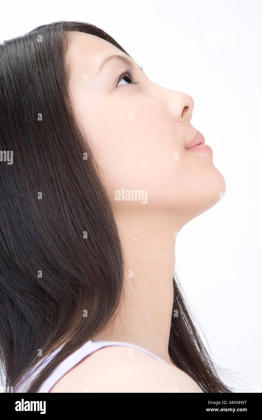 Portrait of Japanese woman Stock Photo - Alamy