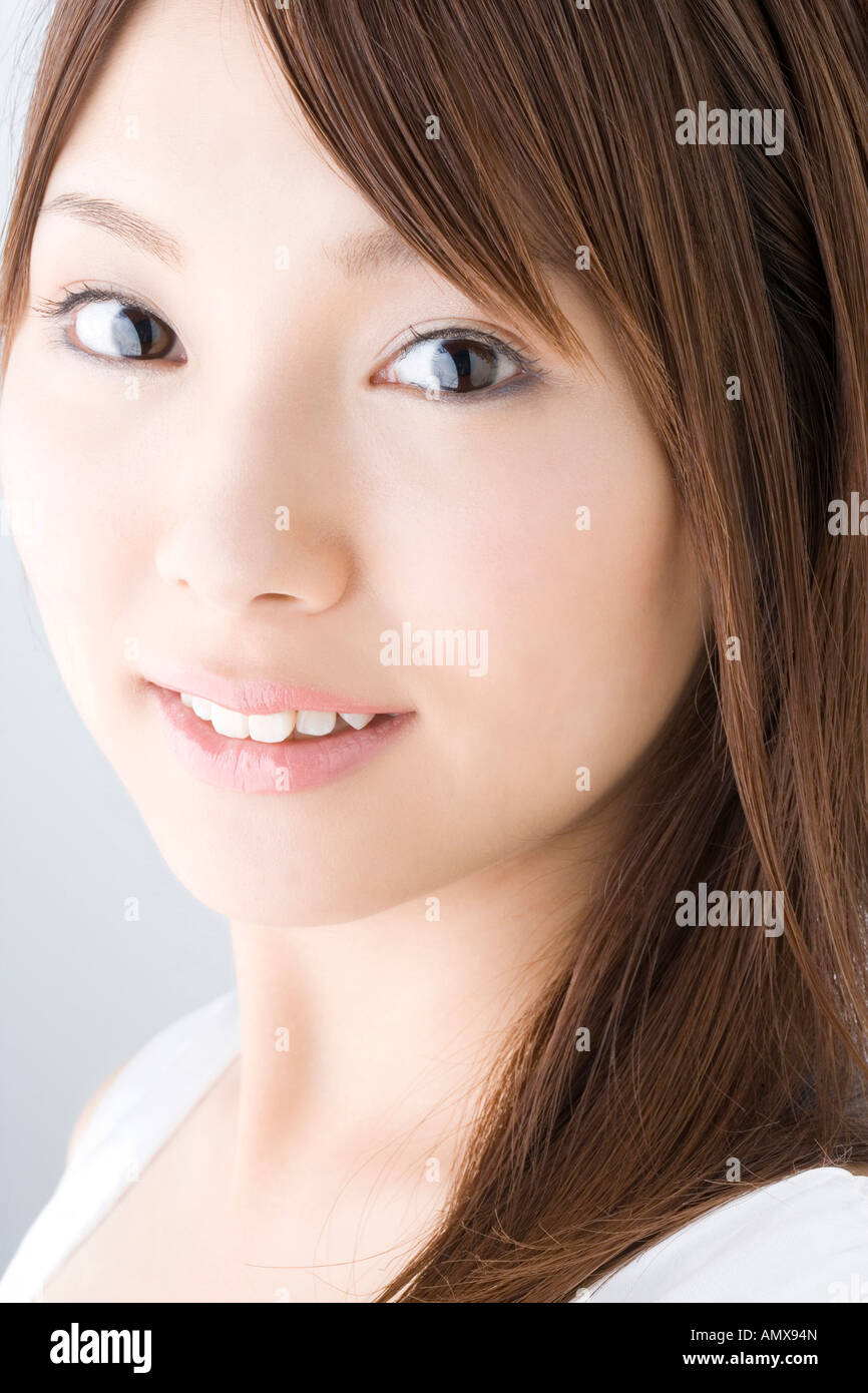 Portrait of Japanese woman Stock Photo - Alamy