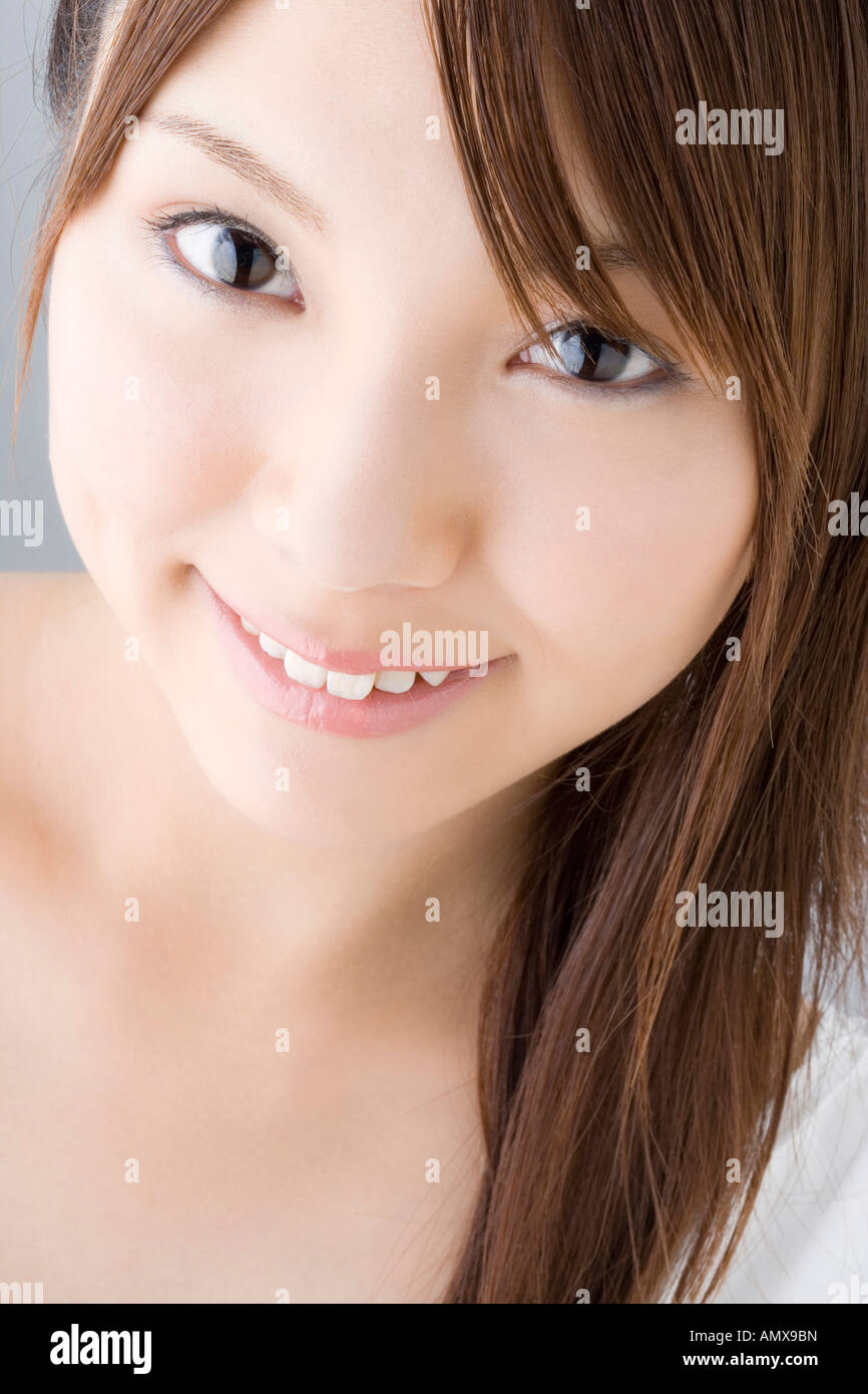 Portrait of Japanese woman Stock Photo - Alamy