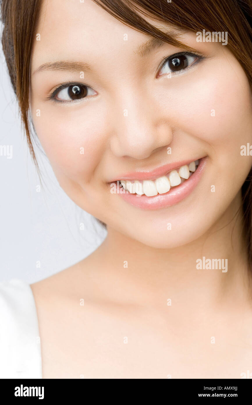 Portrait of Japanese woman Stock Photo - Alamy