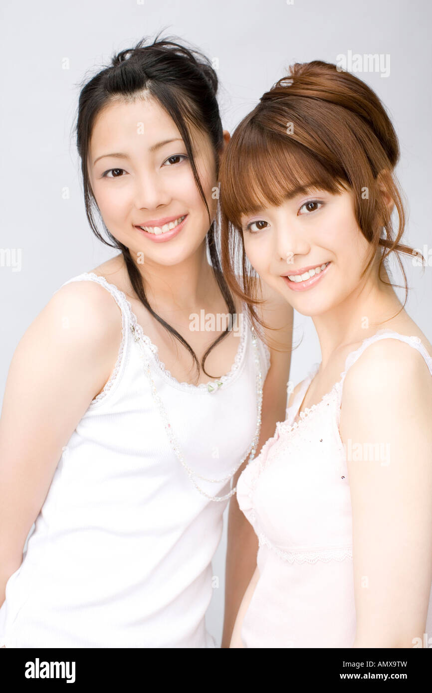 Portrait of Japanese women Stock Photo - Alamy