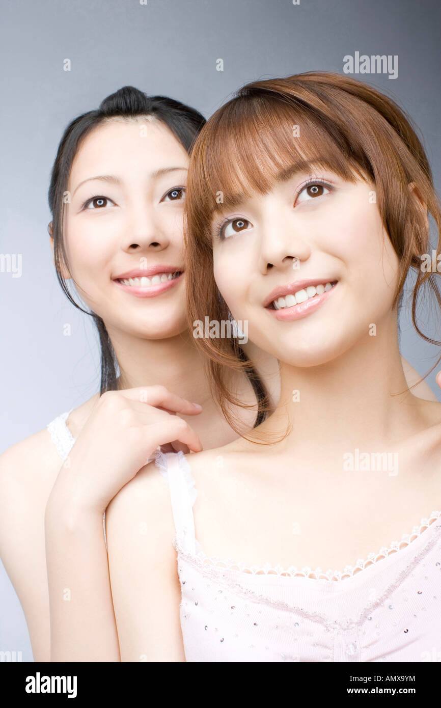 Portrait of Japanese women Stock Photo - Alamy