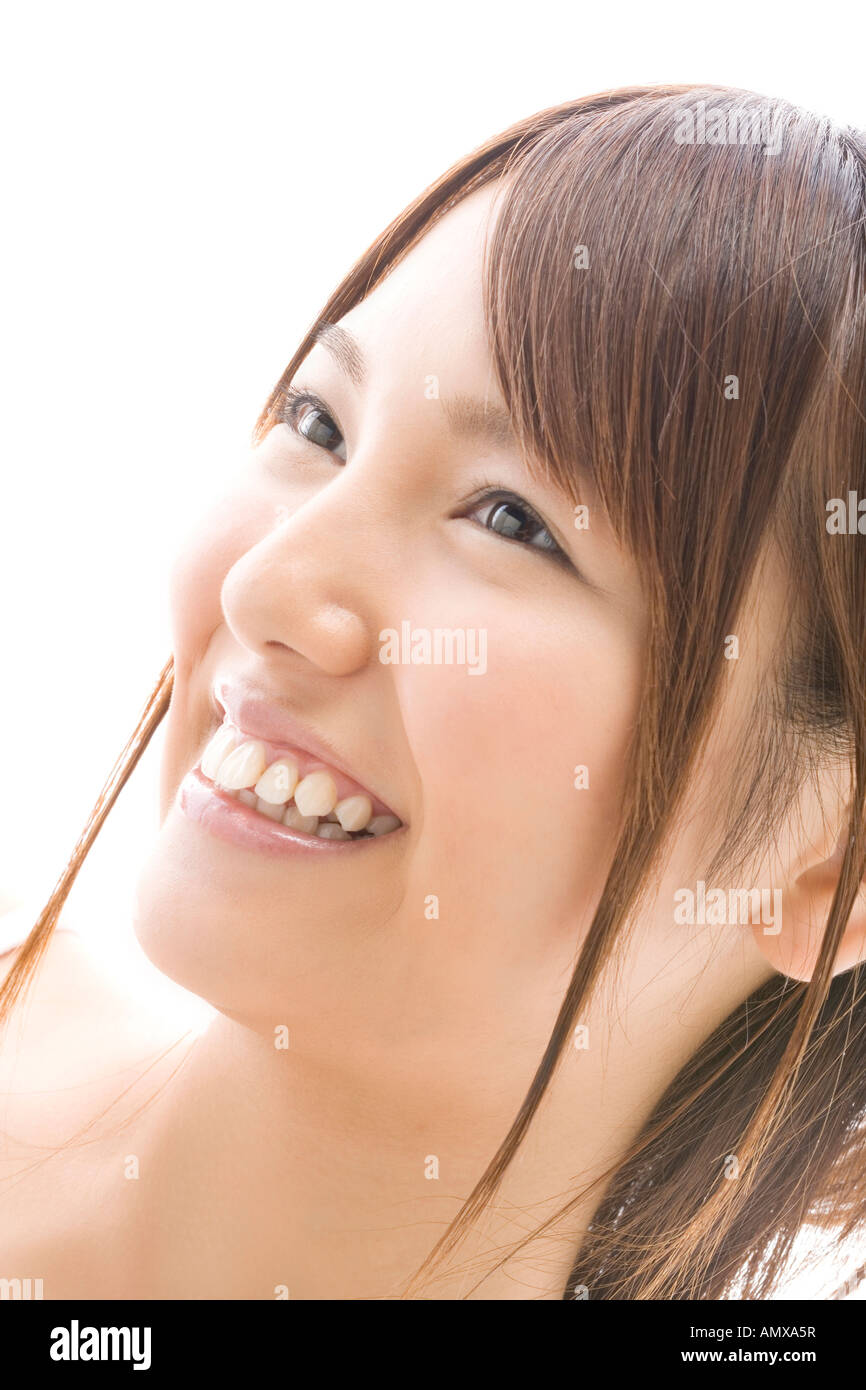 Portrait of Japanese woman Stock Photo - Alamy