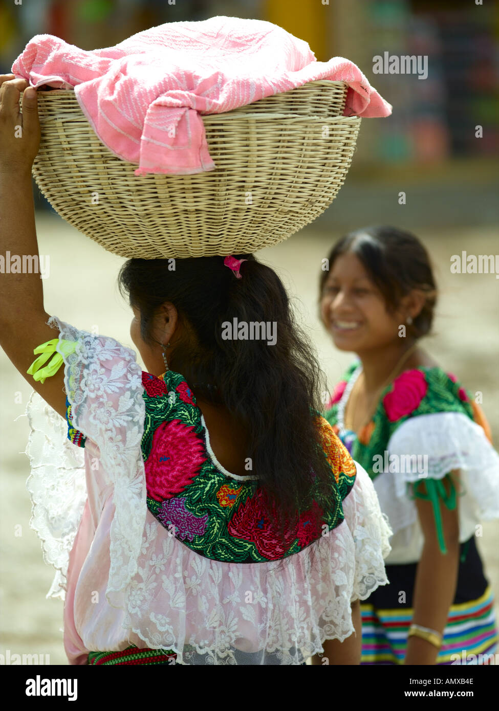 Ocosingo Town, Traditional Costume Stock Photo - Alamy