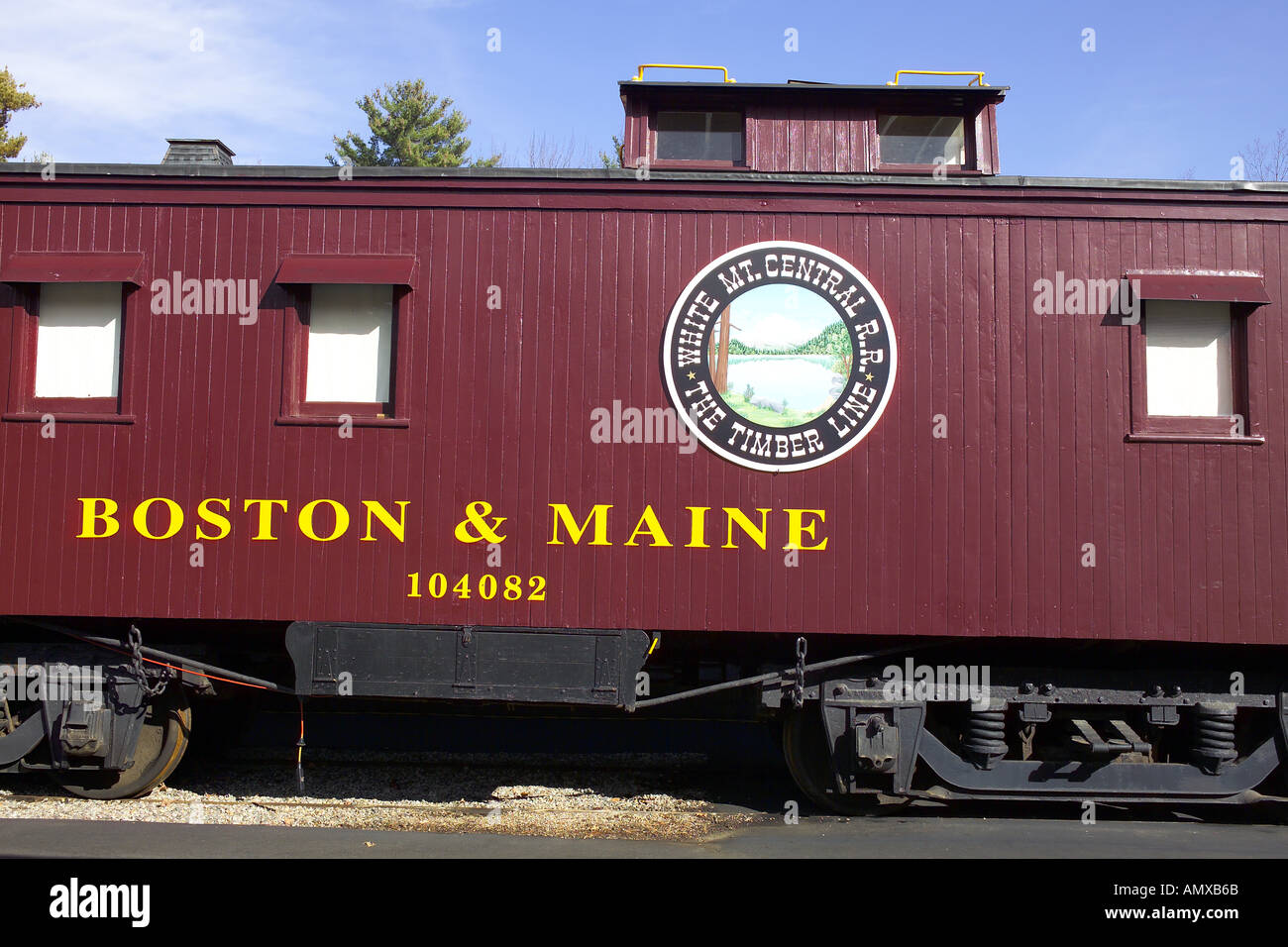 North Woodstock, Clark's Trading Post Stock Photo - Alamy