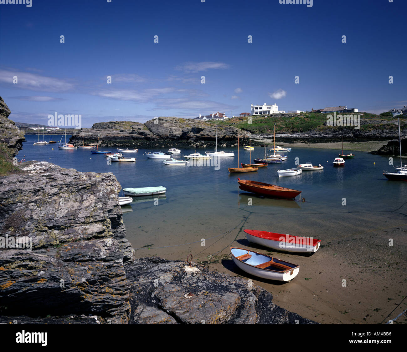 Trearddur bay hi-res stock photography and images - Alamy