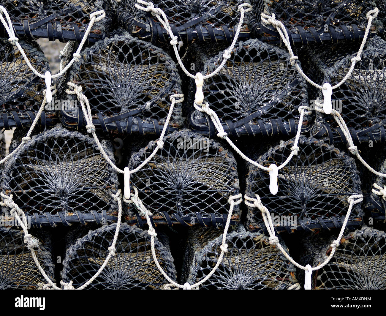 Lobster cage cages hi-res stock photography and images - Alamy