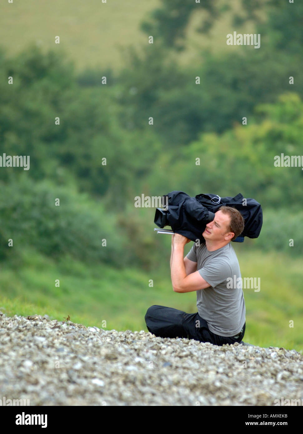 Film maker film making exertion hi-res stock photography and images - Alamy