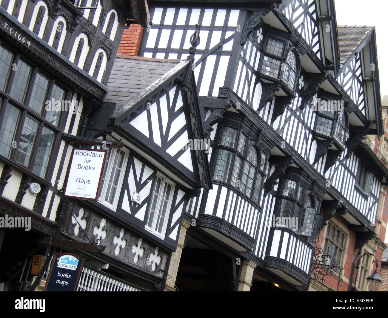 Chester, Exterior buildings, Chester Cheshire Britain UK Stock Photo ...