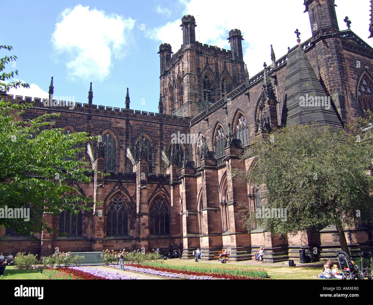Cathedral, Chester, Cheshire, Britain UK Stock Photo - Alamy