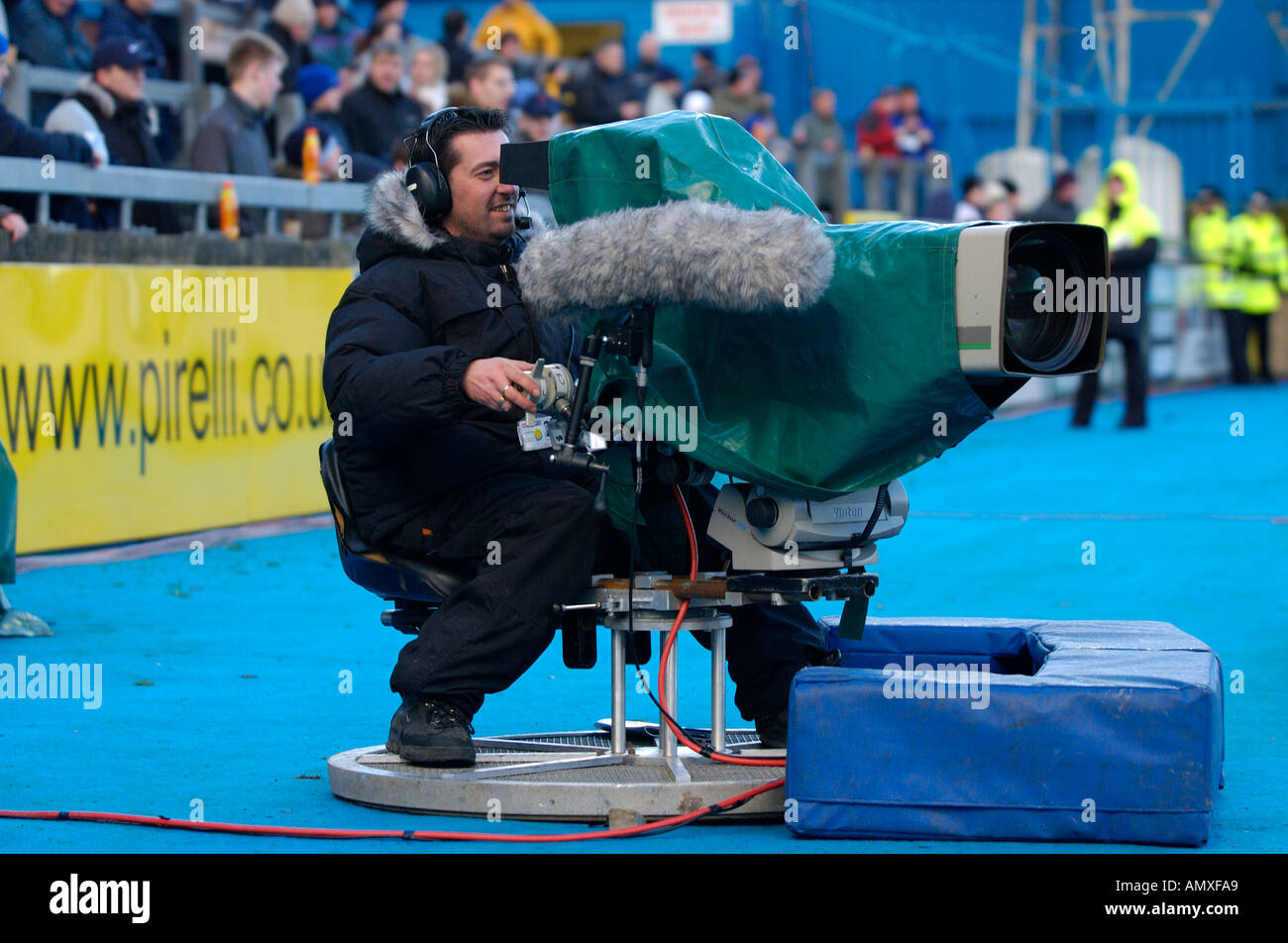 Sky TV camera Stock Photo - Alamy