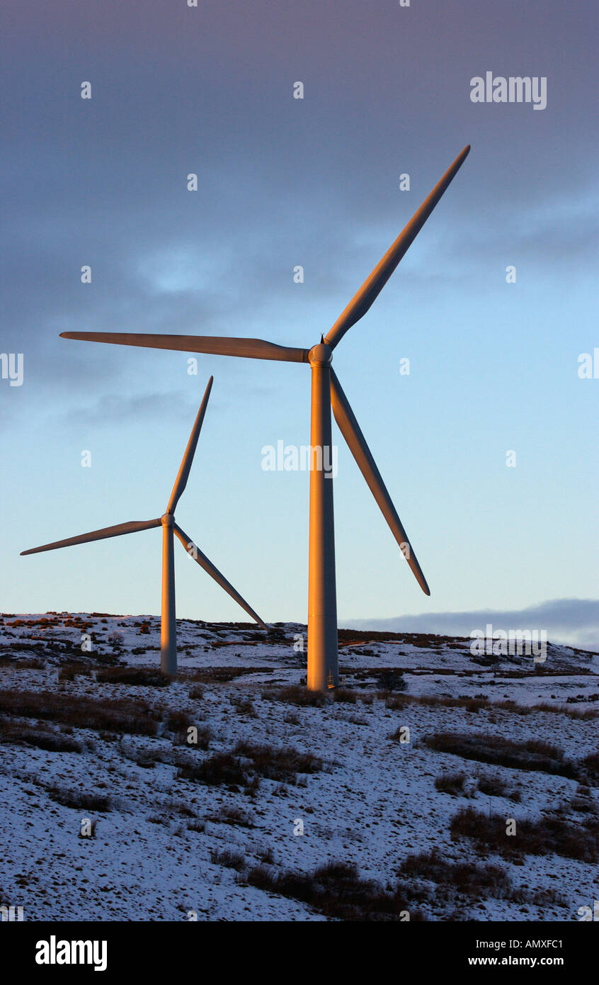 Lambrigg Windfarm Cumbria Wind turbines Stock Photo - Alamy