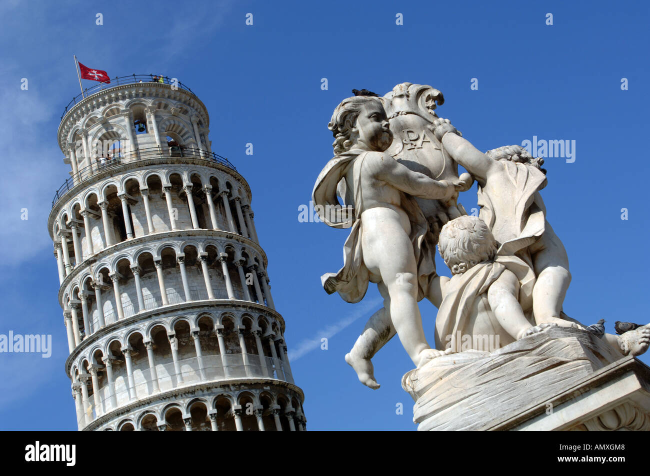 Leaning Tower Pisa Tuscany Italy, Leaning Tower of Pisa Stock Photo - Alamy