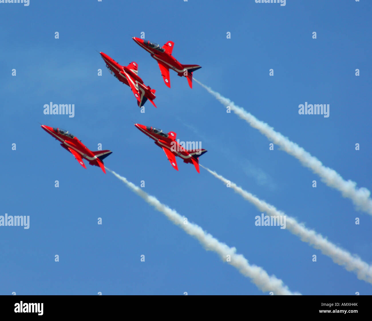 Red Arrows Air Show Stock Photo - Alamy