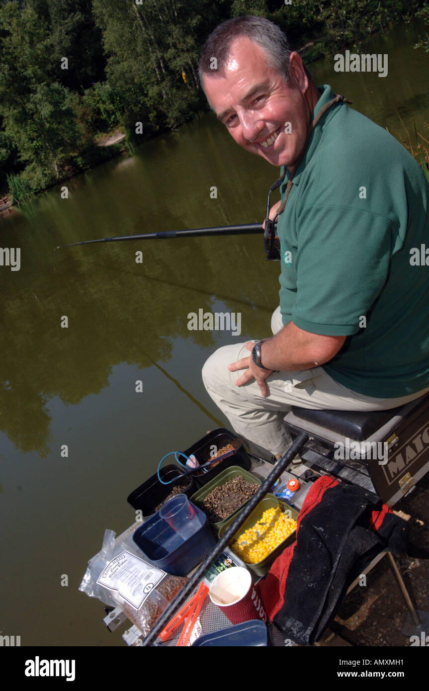 Keith Arthur, fishing tv presenter on Sky Sports Stock Photo - Alamy