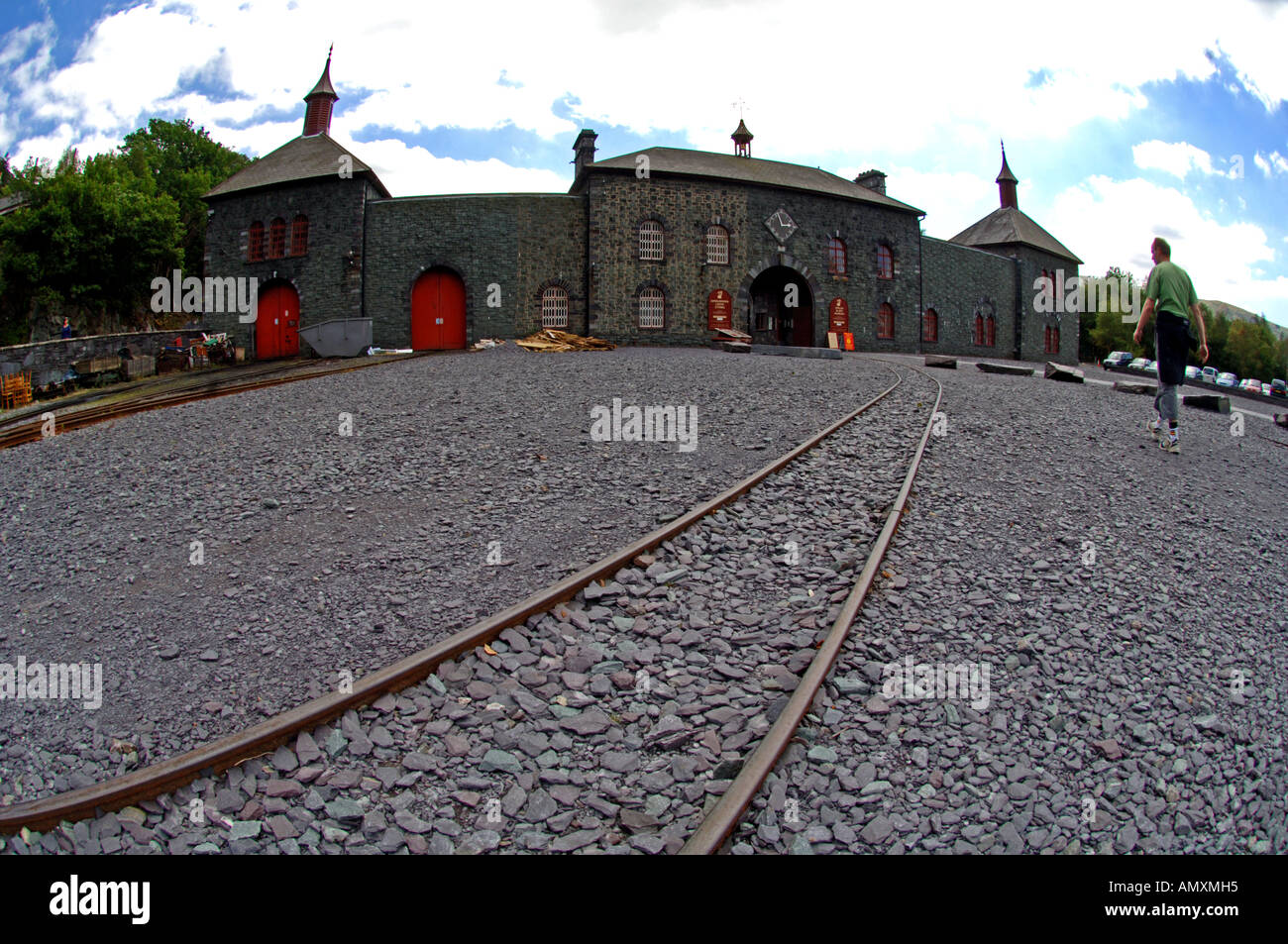Entrance to the national slate museum hi-res stock photography and ...