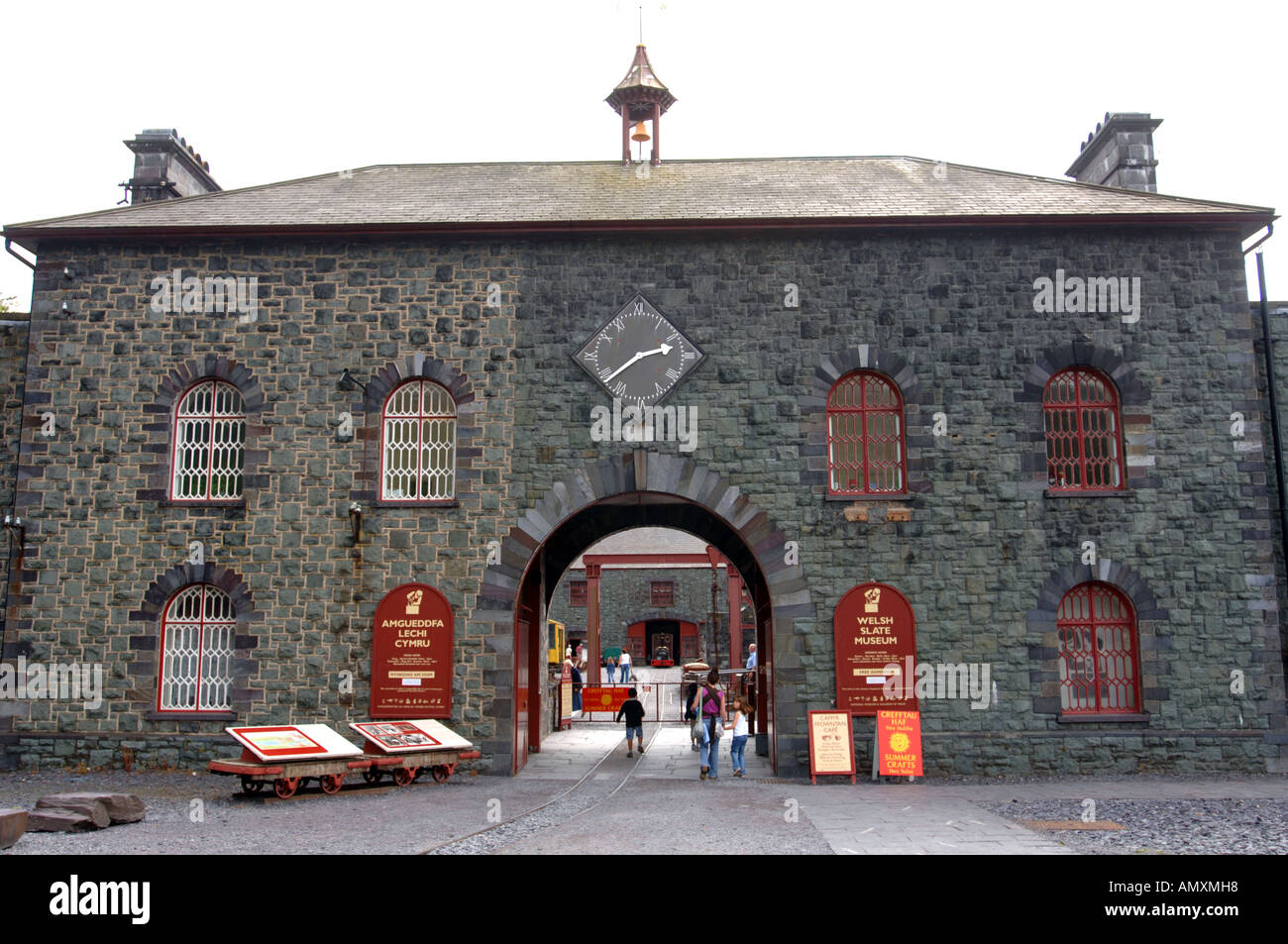 Entrance to the national slate museum hi-res stock photography and ...