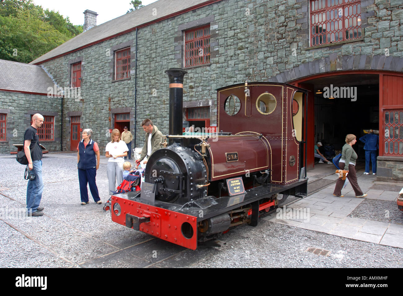 Eldir Narrow Gauge Steam Engine Llanberis Lake Railway Welsh Slate ...