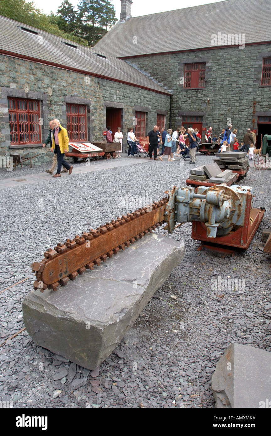 Welsh Slate Museum Llanberis Snowdonia Gwynedd Wales UK Stock Photo - Alamy