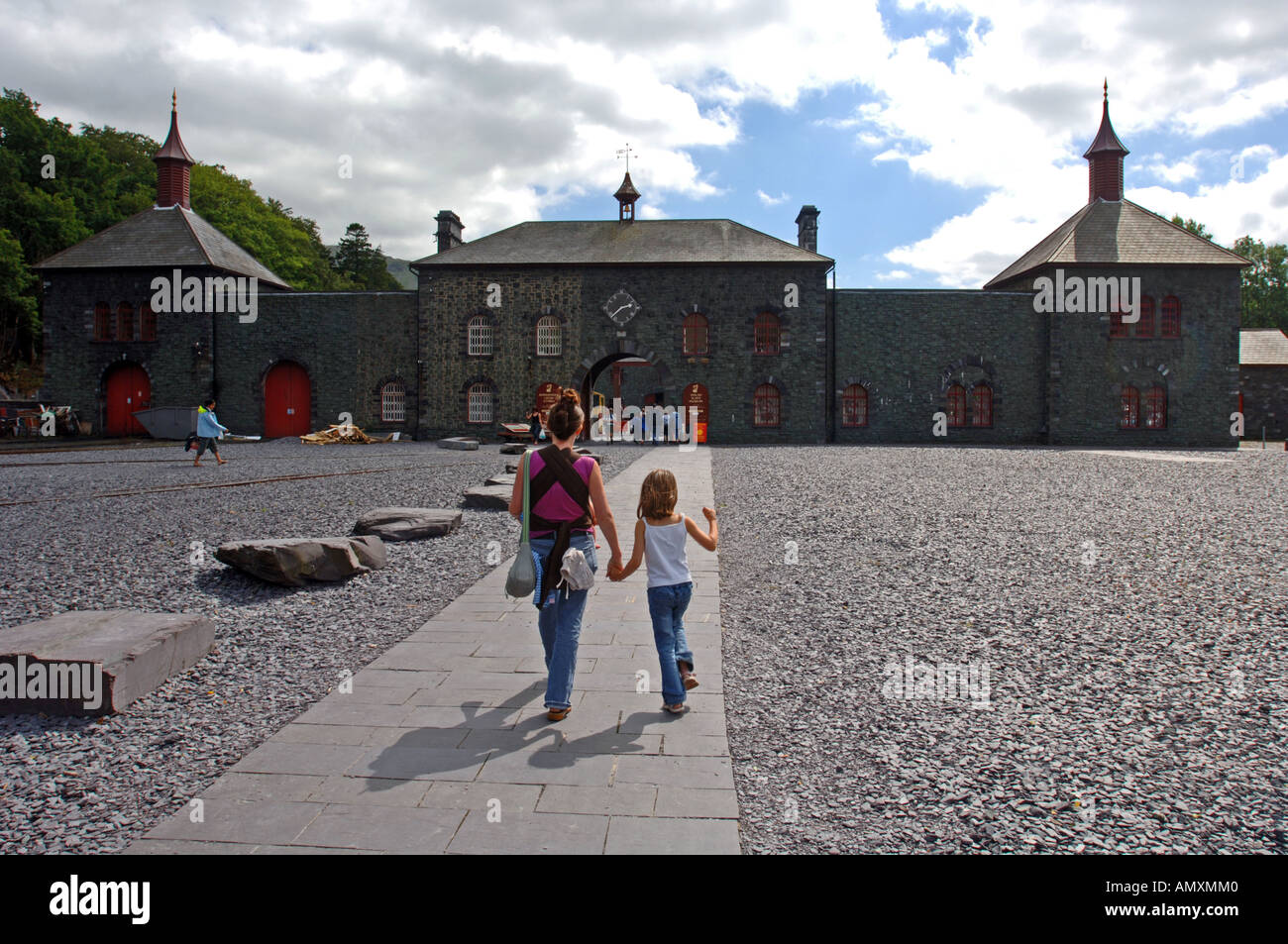 Welsh Slate Museum Llanberis Snowdonia Gwynedd Wales UK Stock Photo - Alamy