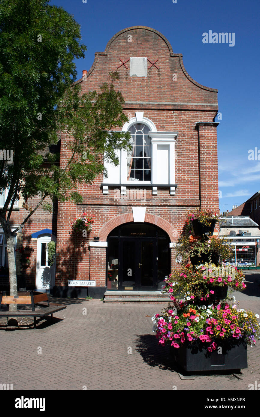 Corn Market Building, Wimborne Minster, Dorset, UK Stock Photo - Alamy