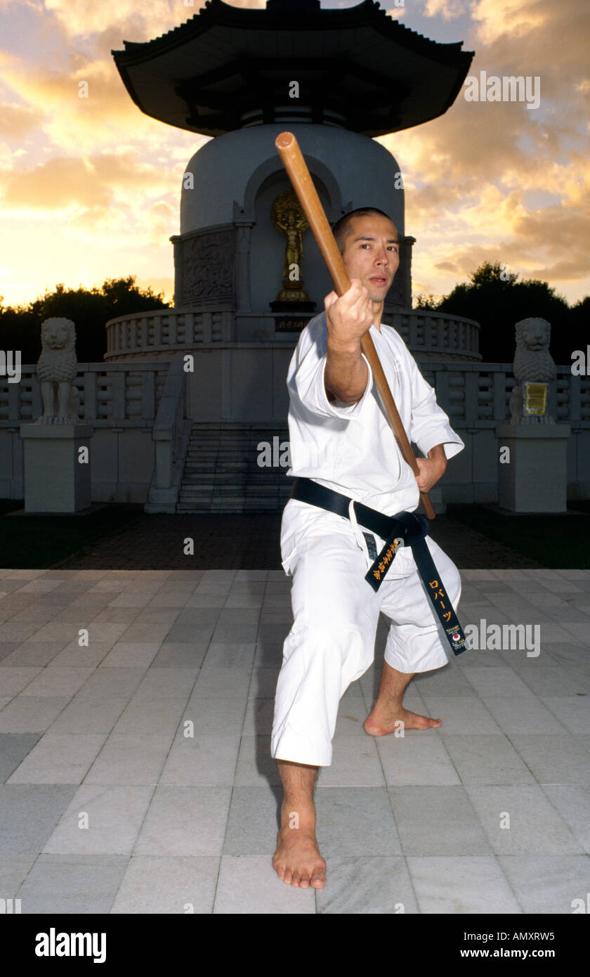 PICTURE CREDIT DOUG BLANE Instructor Sean Roberts practicing Karate at ...