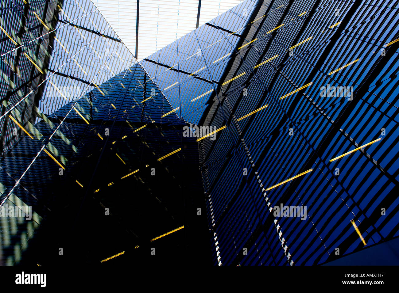 Architecture, Abstract glass office building reflection, architecture ...