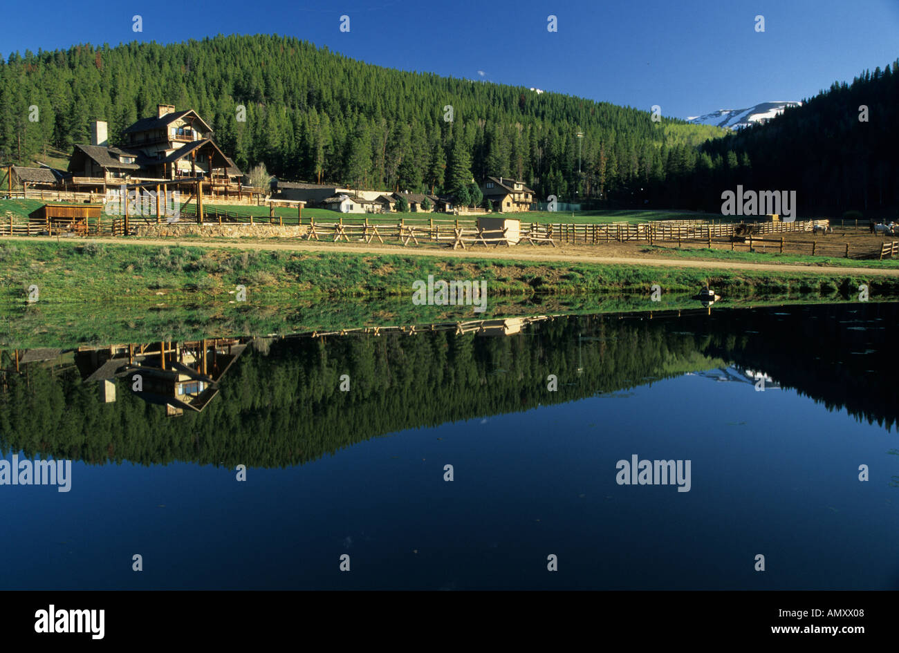 King Mountain Ranch in Colorado Stock Photo - Alamy