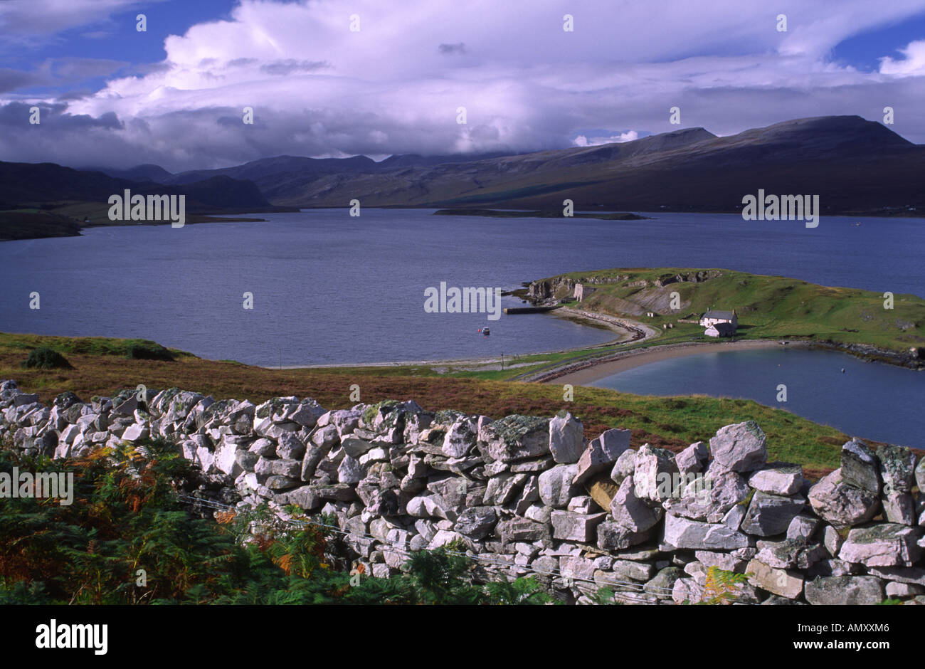 Loch Eriboll and Aird Neackie Stock Photo - Alamy