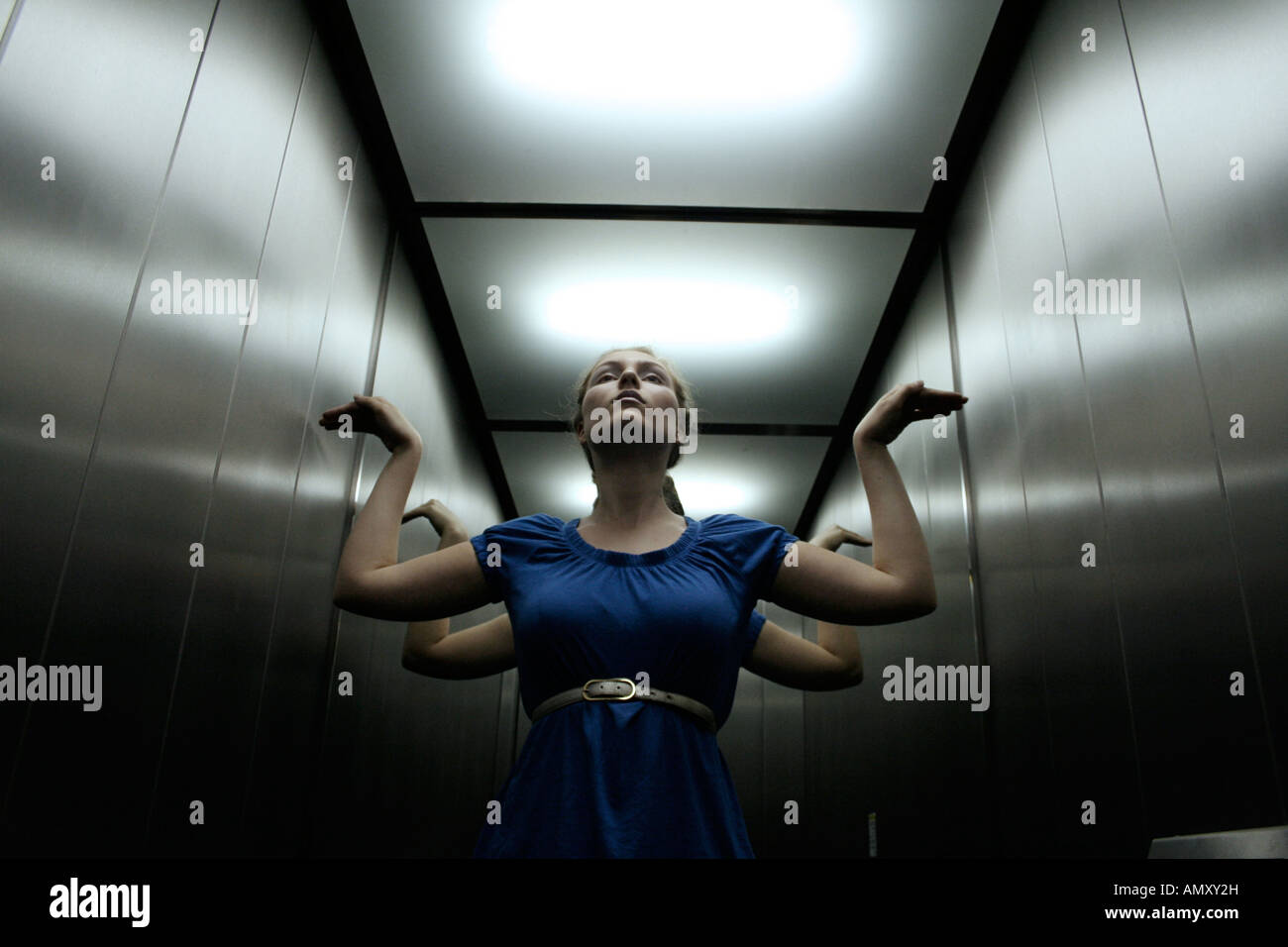 Slanted elevator hi-res stock photography and images - Alamy