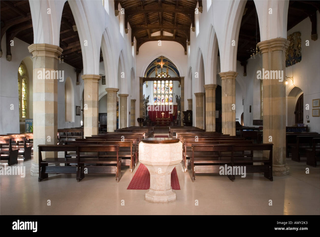 St. Mary's Parish Church - Amersham - Buckinghamshire Stock Photo - Alamy