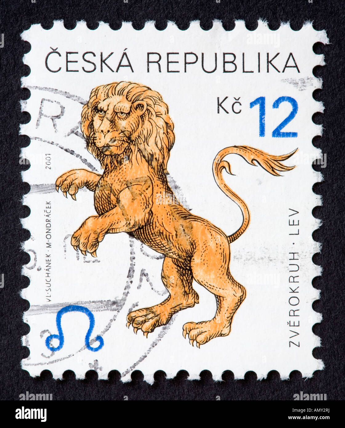 Czech lion hi-res stock photography and images - Alamy