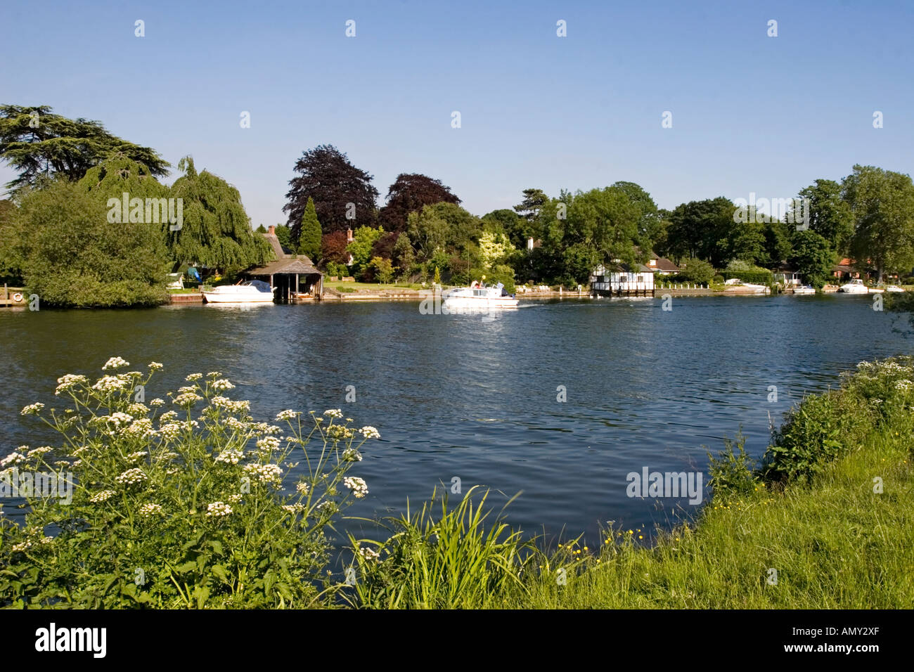 River Thames - Bourne End - Buckinghamshire Stock Photo - Alamy