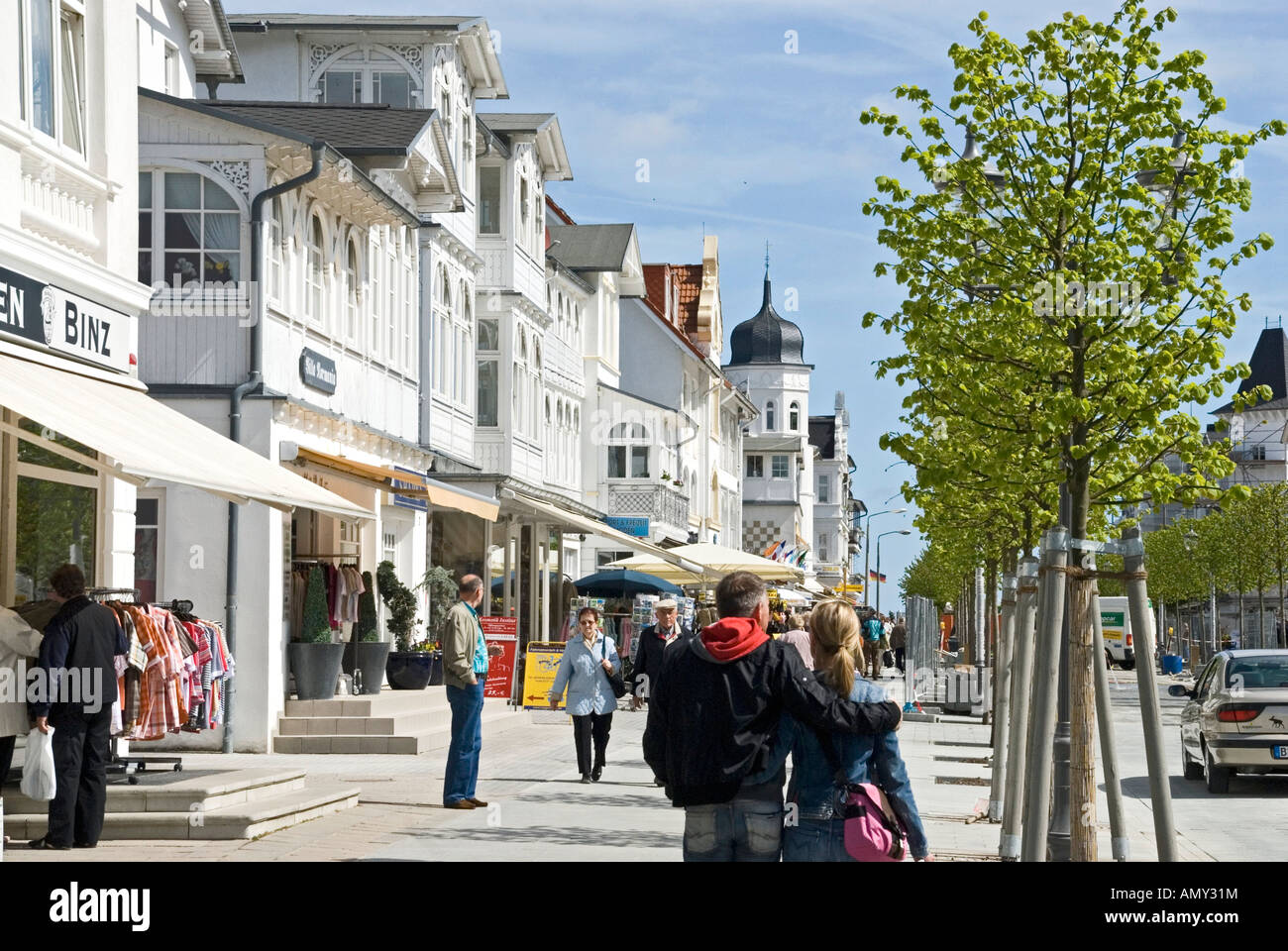 City road in binz hi-res stock photography and images - Alamy