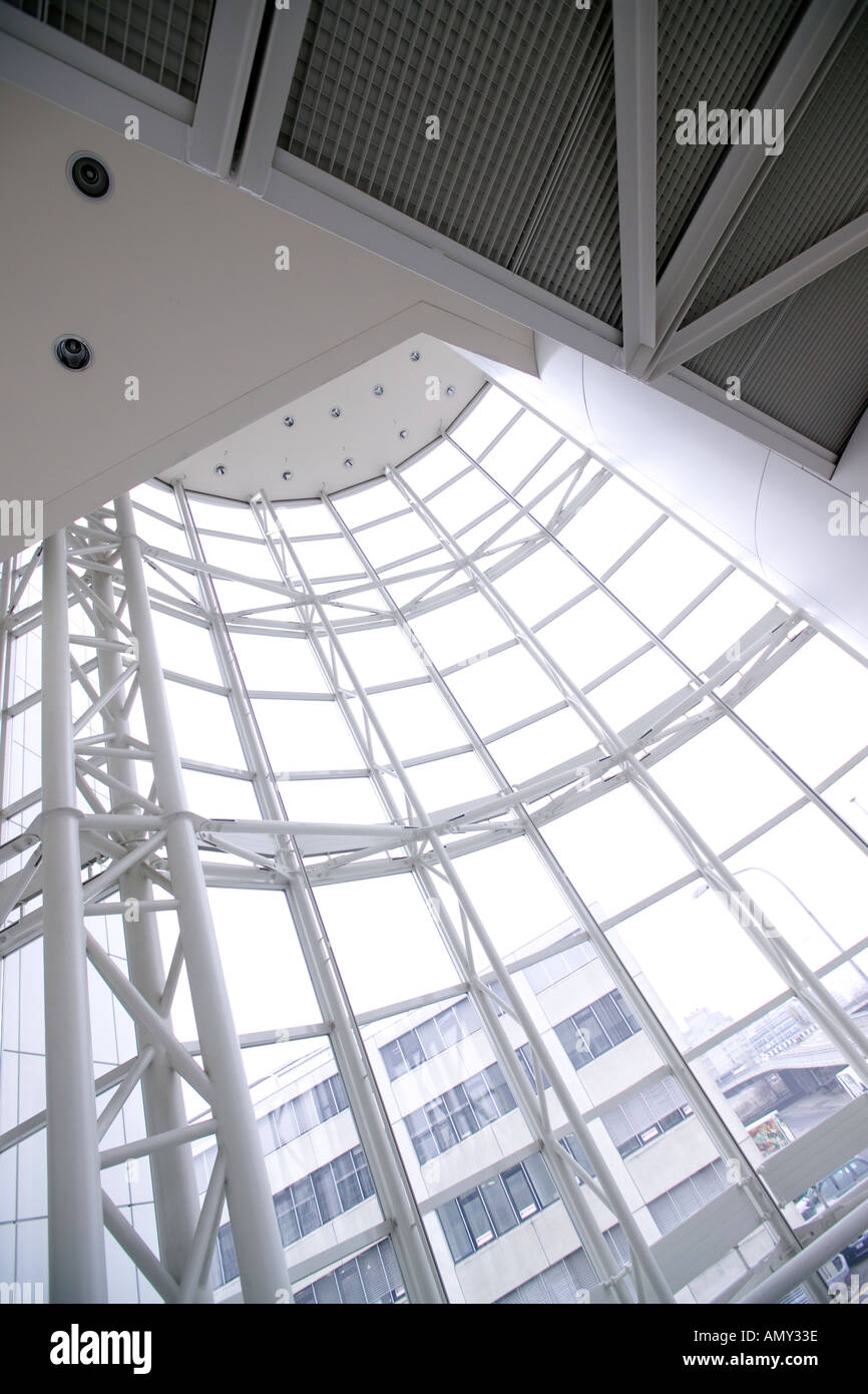 inside a modern building Stock Photo - Alamy